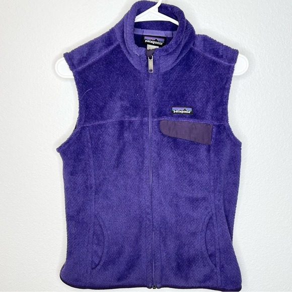 Patagonia | Jackets & Coats | Patagonia Retool Fleece Vest Purple Size ...